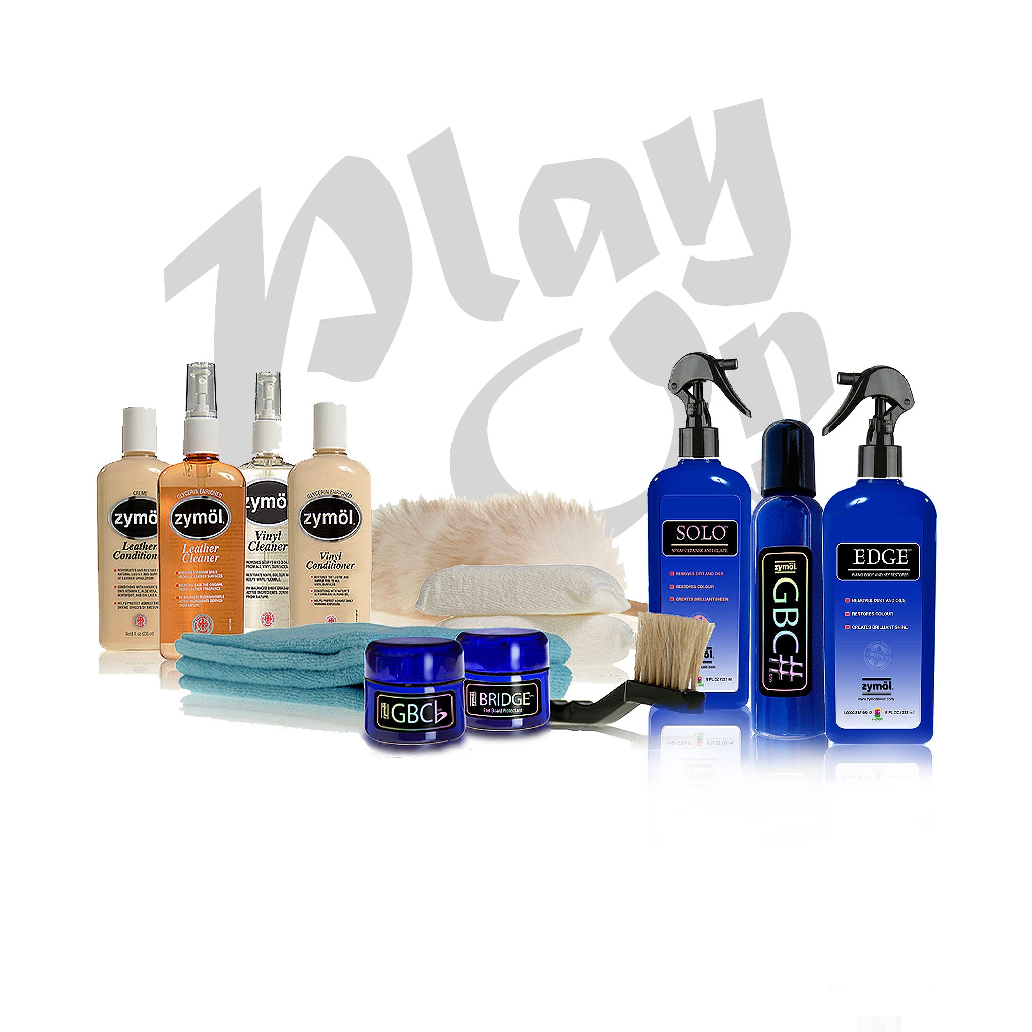 Zymöl Music Studio Kit - Complete Instrument Care for Guitar, Piano & Drums